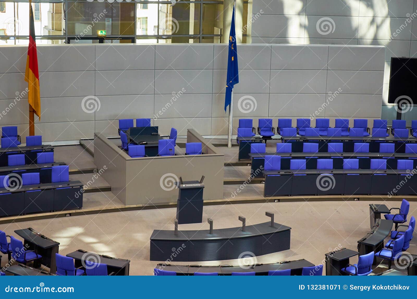 Germany. the Interior of the Reichstag in Berlin. February 16, 2018 ...