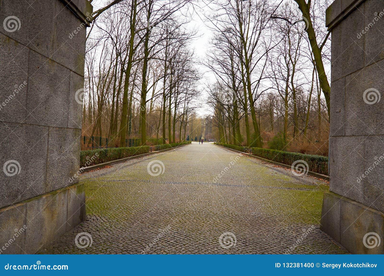 Germany. Treptow Park in Berlin. February 17, 2018 Editorial Image ...