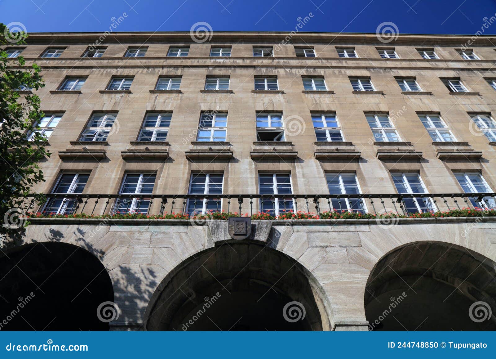 Germany - Bochum Rathaus stock photo. Image of bochum - 244748850