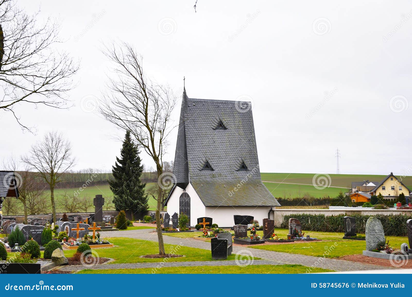 Germany cemetery editorial photo. Image of germany, memory - 58745676