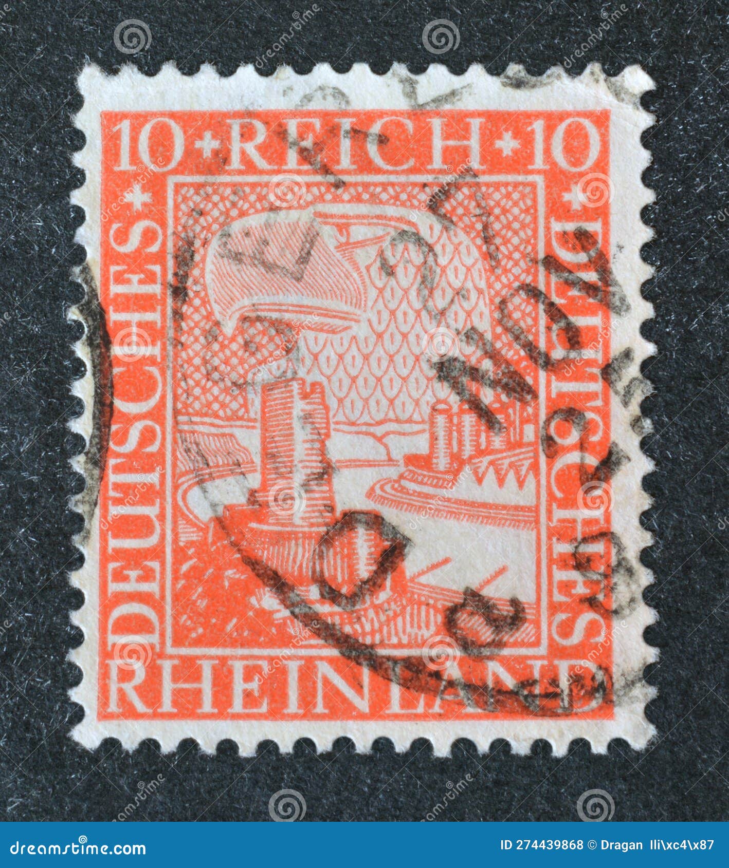 Germany, Circa 1925 : Postage Stamp Printed by Germany, that Shows ...