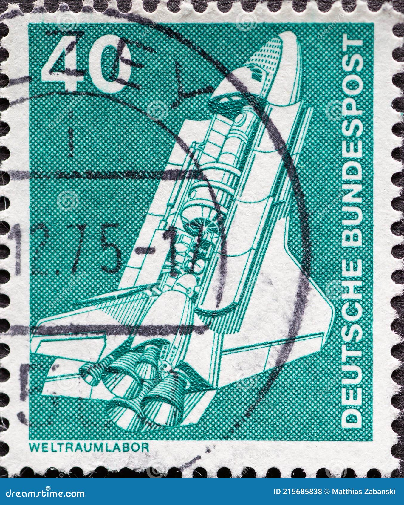 GERMANY - CIRCA 1975: a Postage Stamp from Germany, Showing a Motif ...
