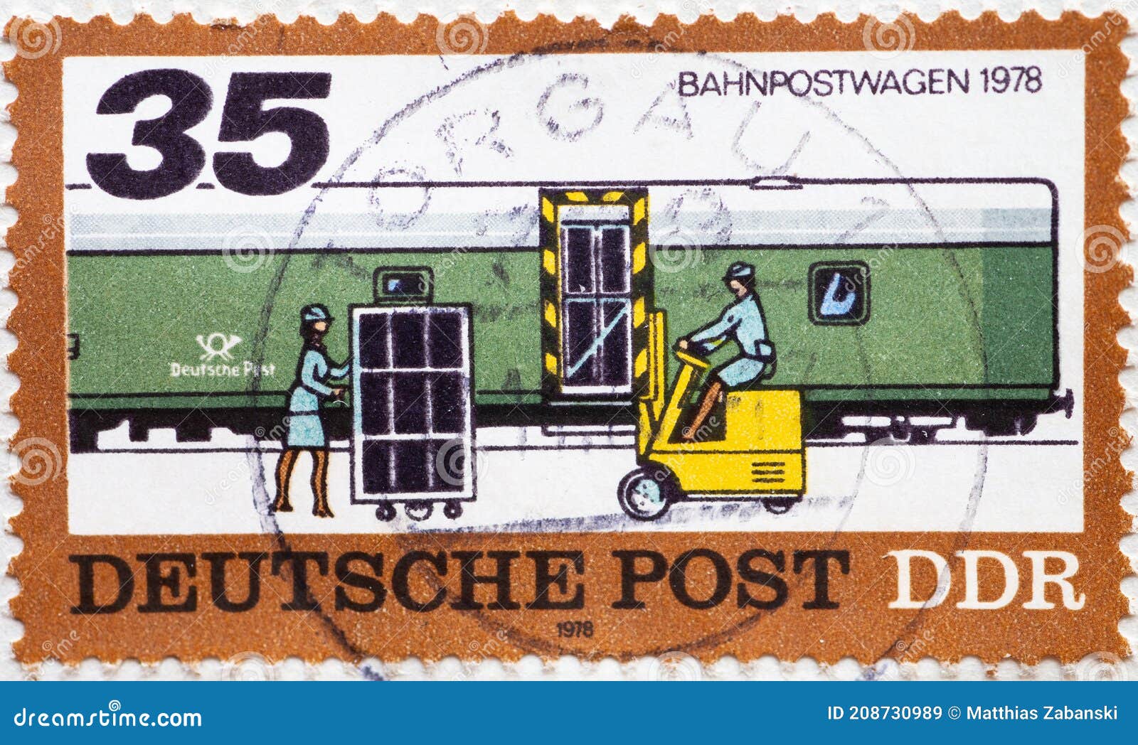 GERMANY, DDR - CIRCA 1978 : a Postage Stamp from Germany, GDR Showing a ...