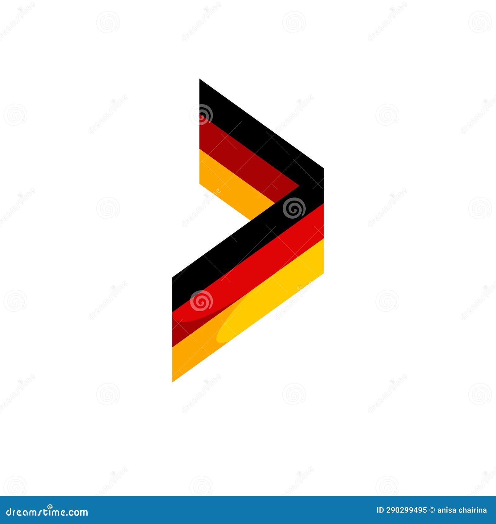 Germany Element Independence Day Illustration Design Vector Stock ...