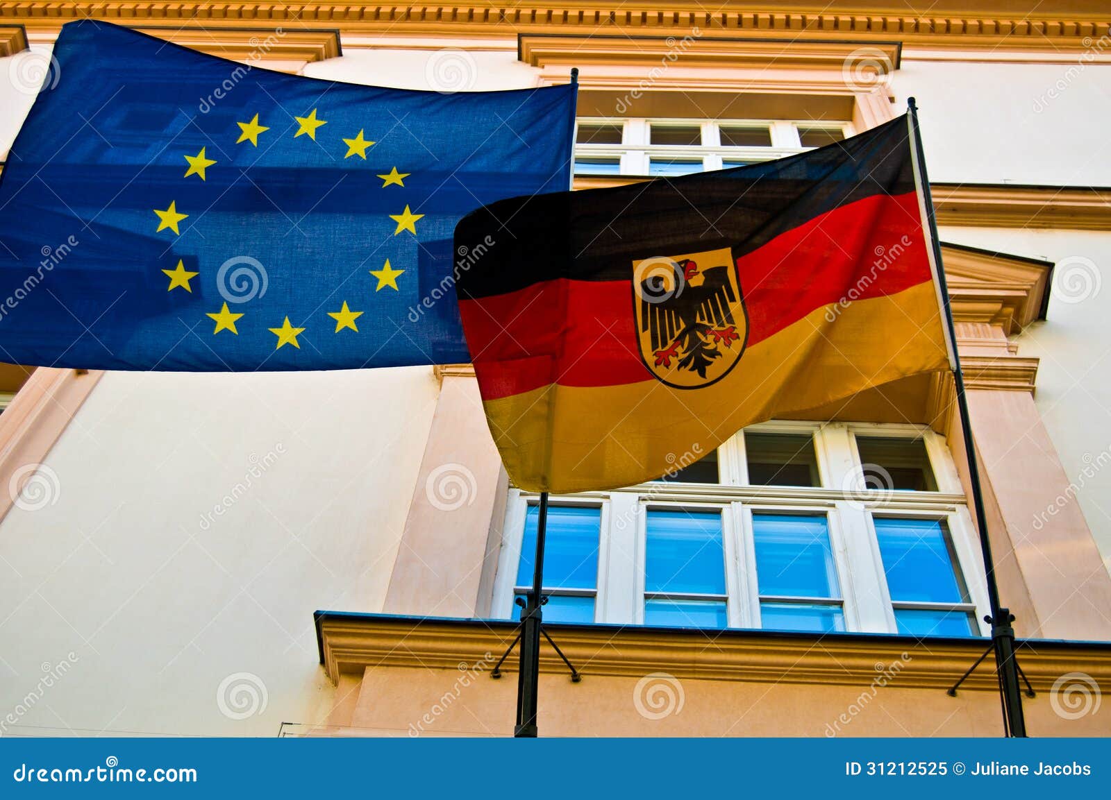 Germany and the EU stock image. Image of european, federal - 31212525