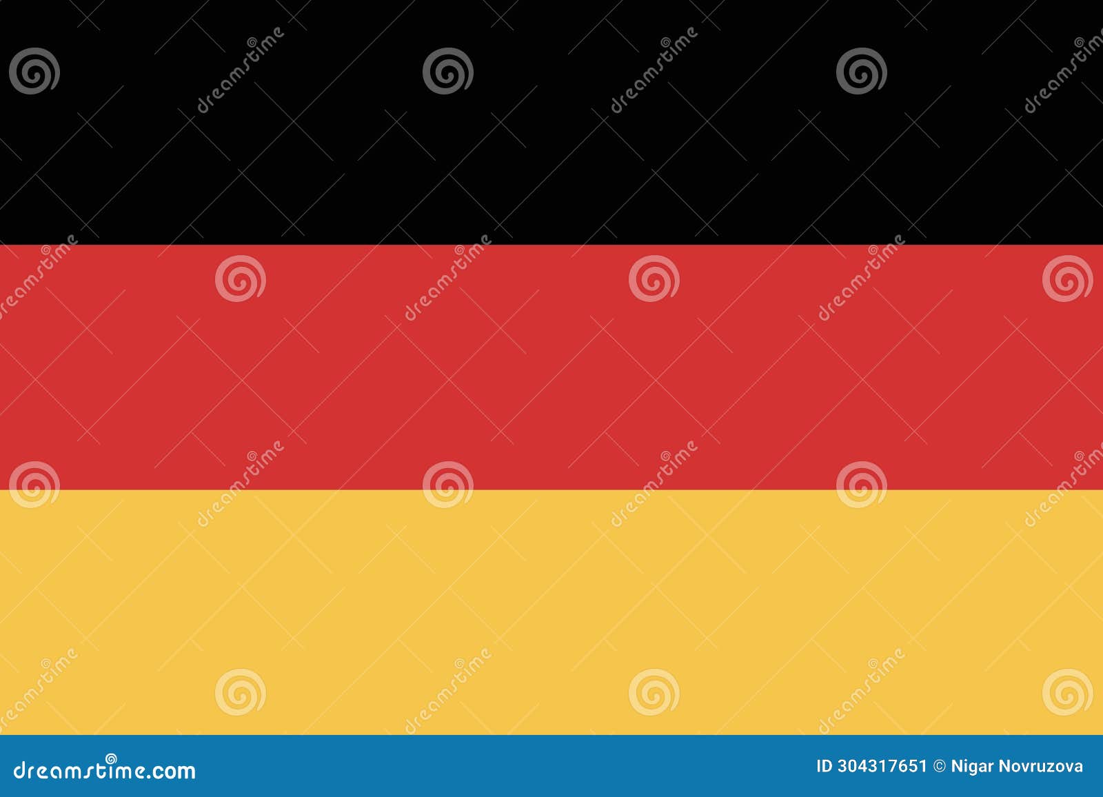 Germany Flag National Emblem Graphic Element Illustration Stock ...