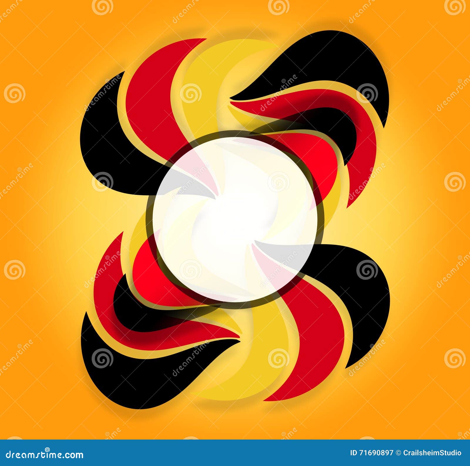 Germany german creative stock illustration. Illustration of title ...