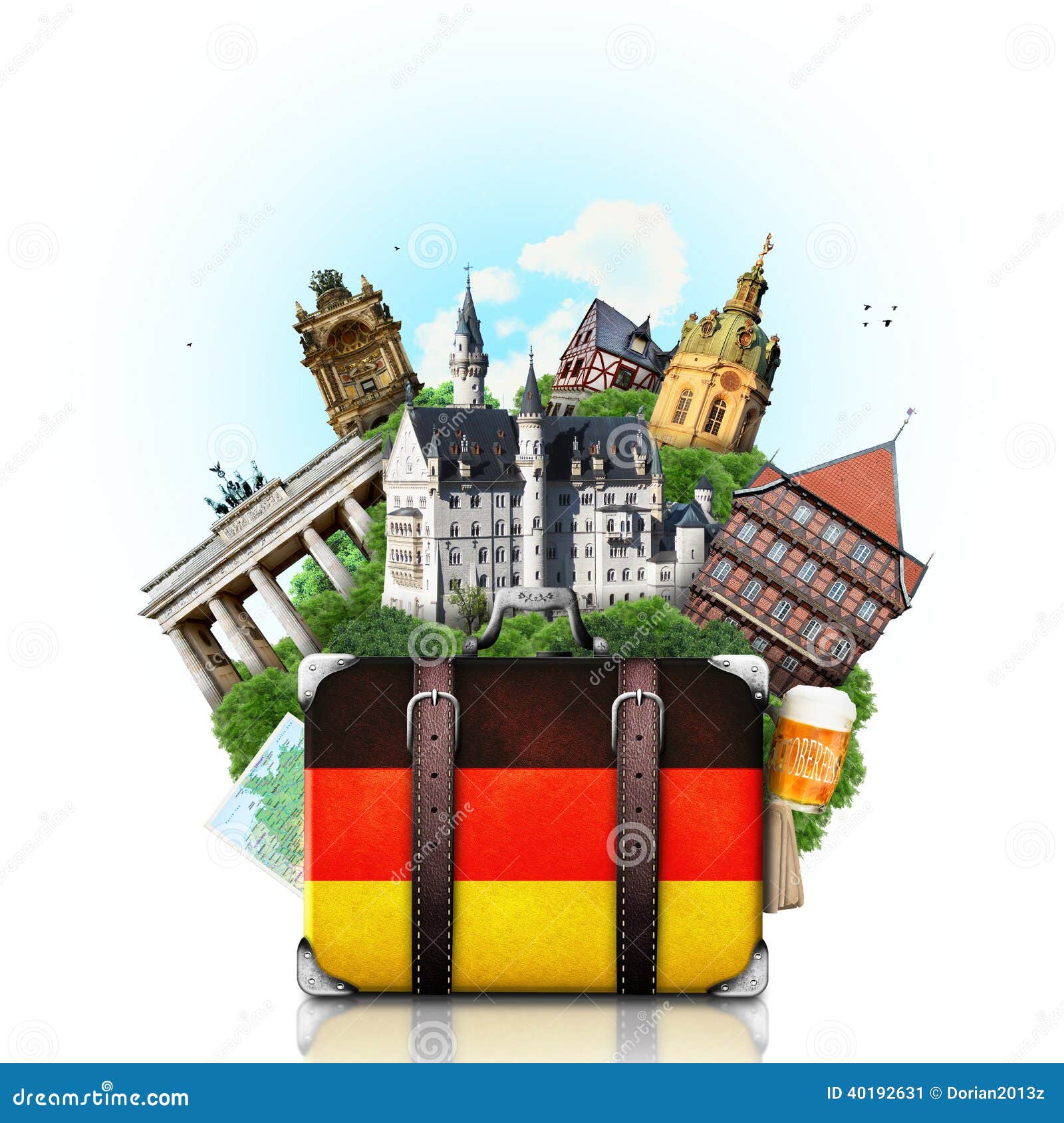 Germany, German Landmarks, Travel Royalty-Free Stock Photography ...