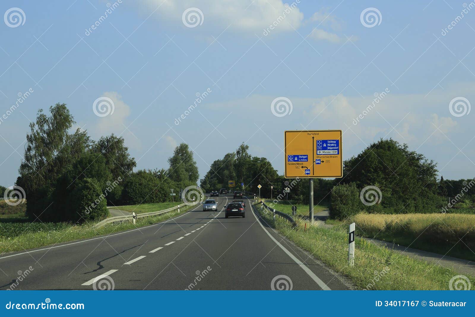 Germany highway editorial photography. Image of asphalt - 34017167