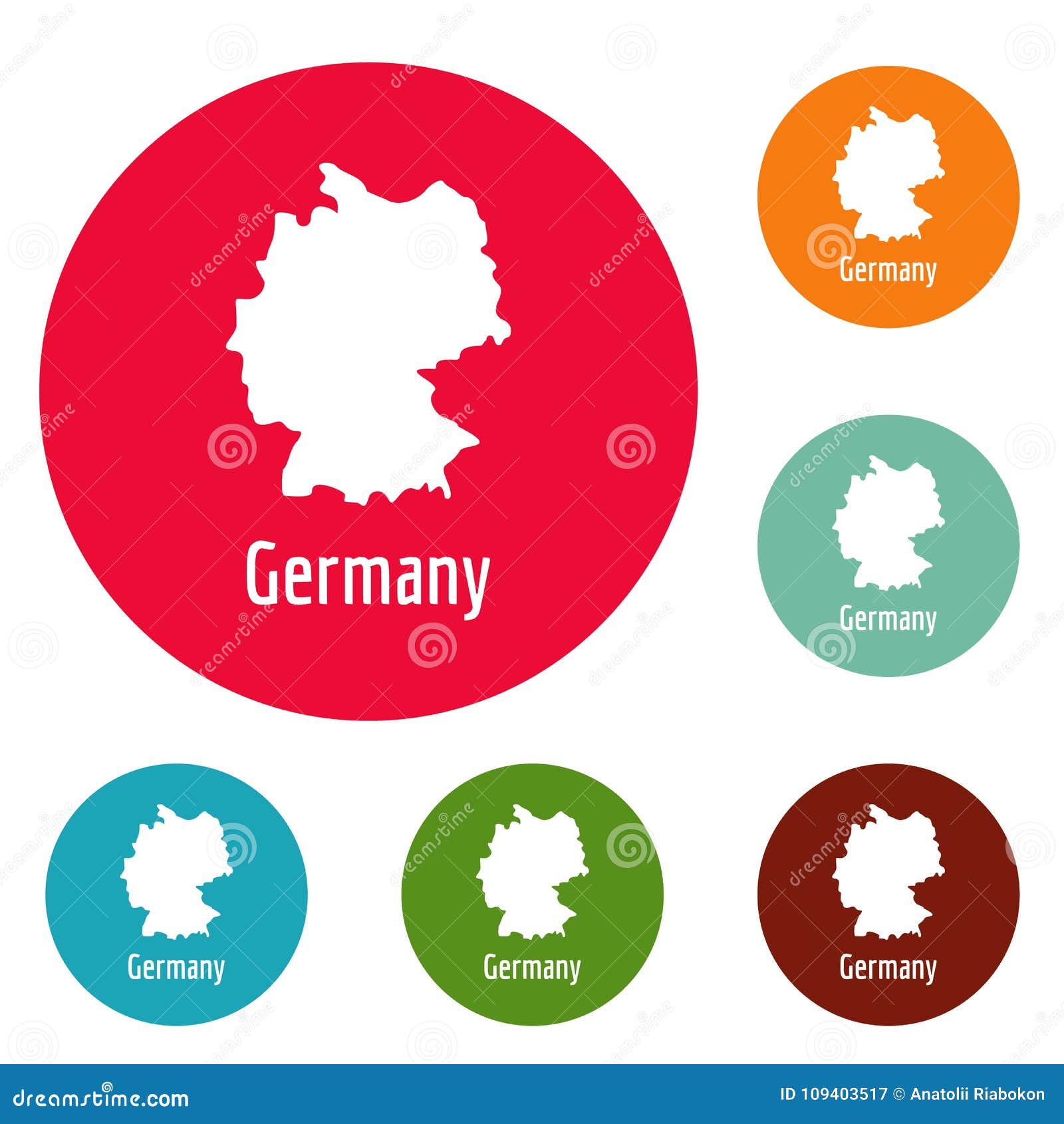 Germany Map in Black Vector Simple Stock Vector - Illustration of ...