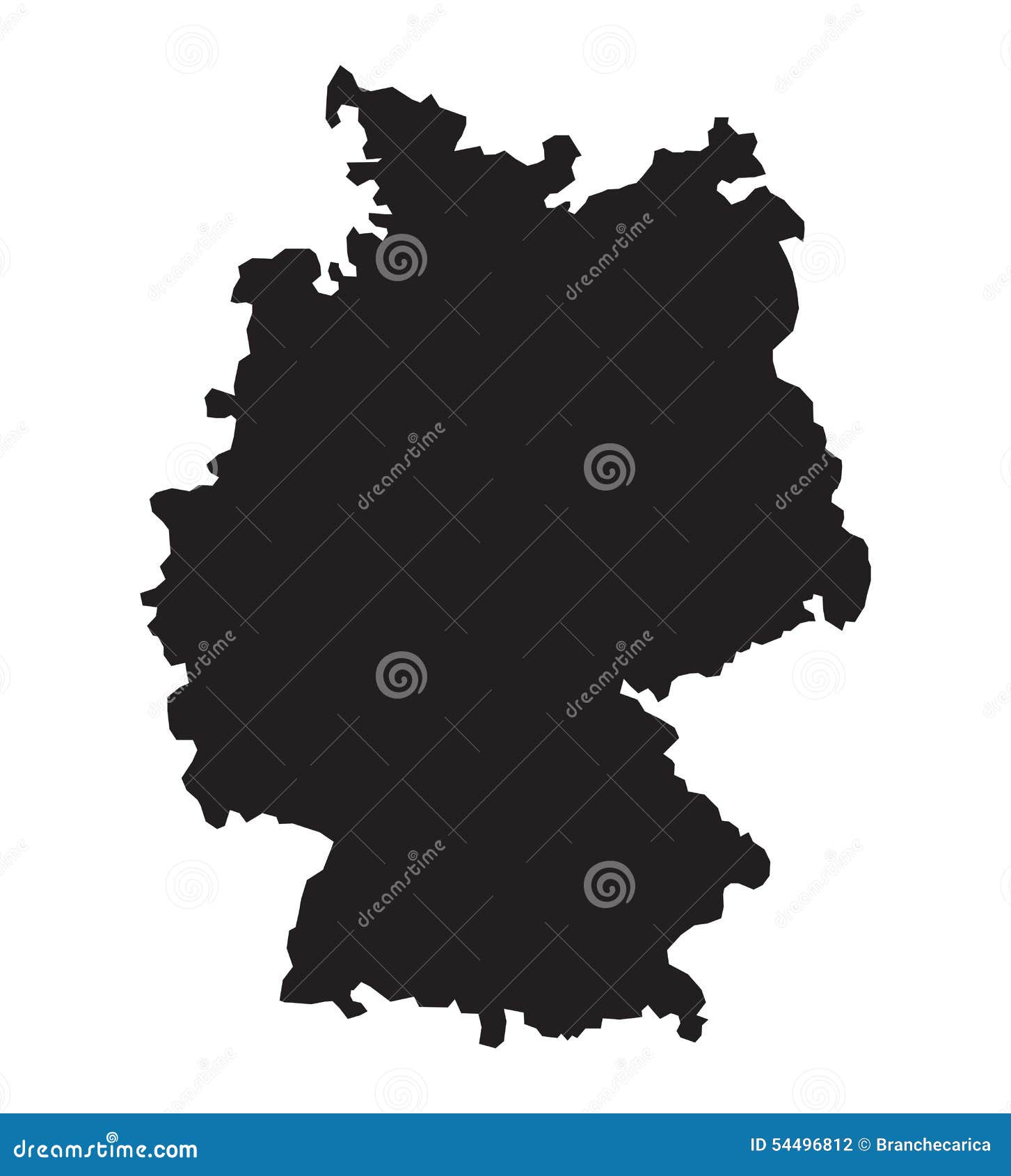 Germany map stock illustration. Illustration of texture - 54496812