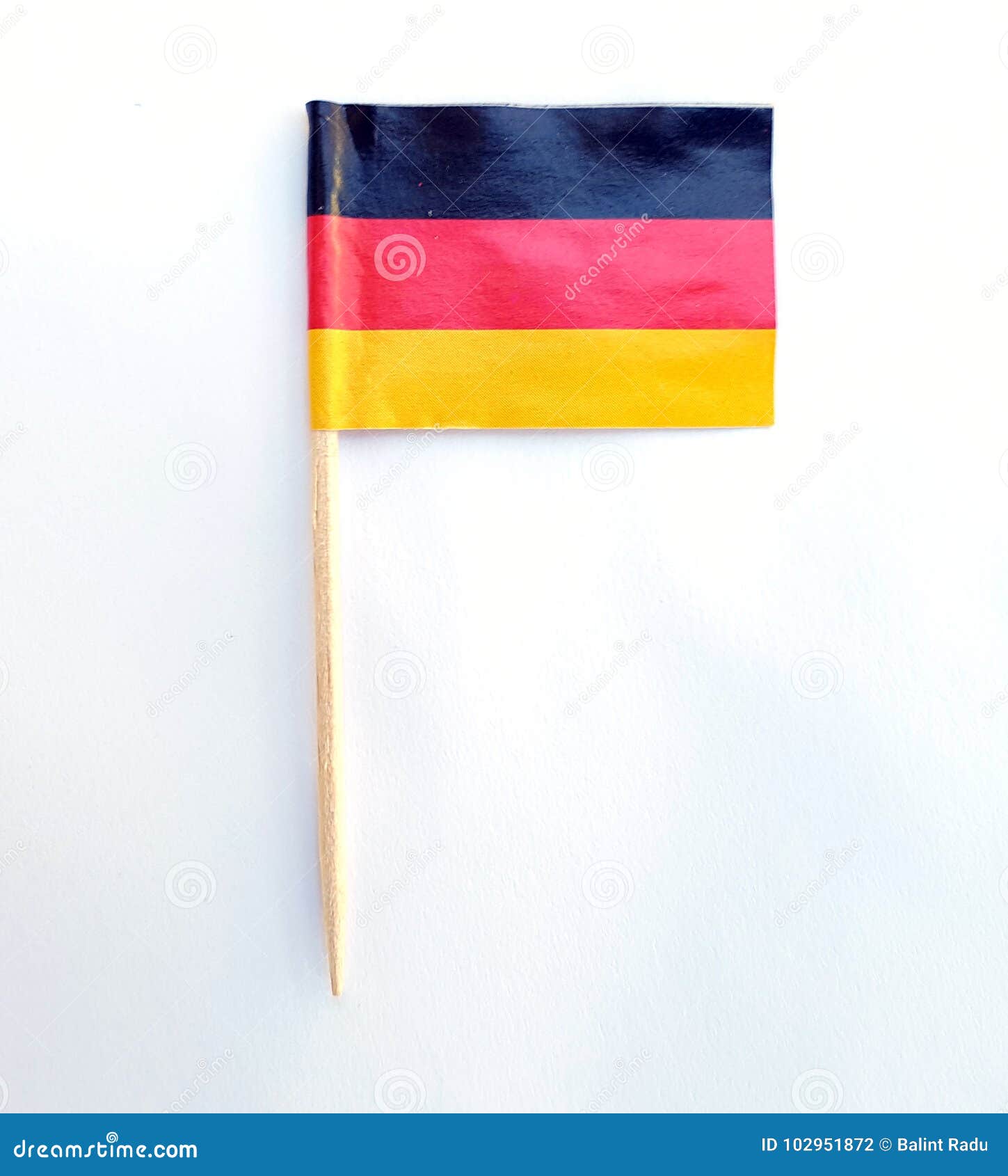 Germany Miniature Paper Flag Pointer Stock Photo - Image of cutout ...