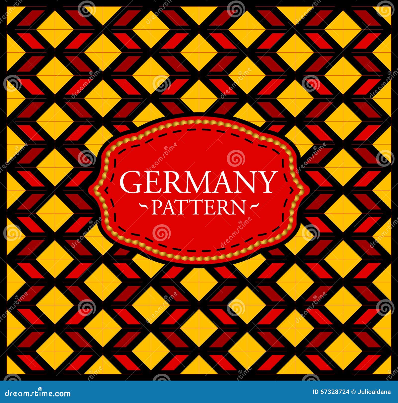 Germany pattern stock vector. Illustration of modular - 67328724
