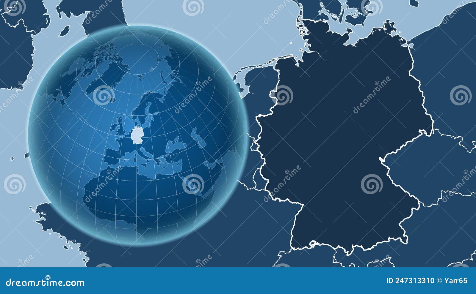 Germany and Globe. Solids stock footage. Video of education - 247313310