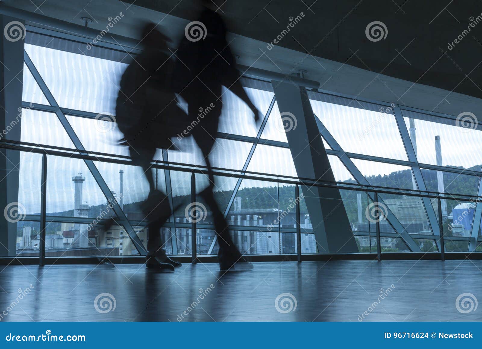 Germany, Stuttgart, 19 January 2015: People Leaving an Office Building ...