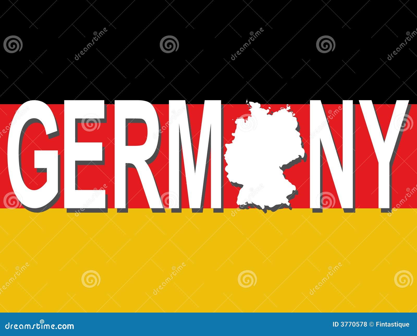Germany text with map stock vector. Illustration of diagram - 3770578