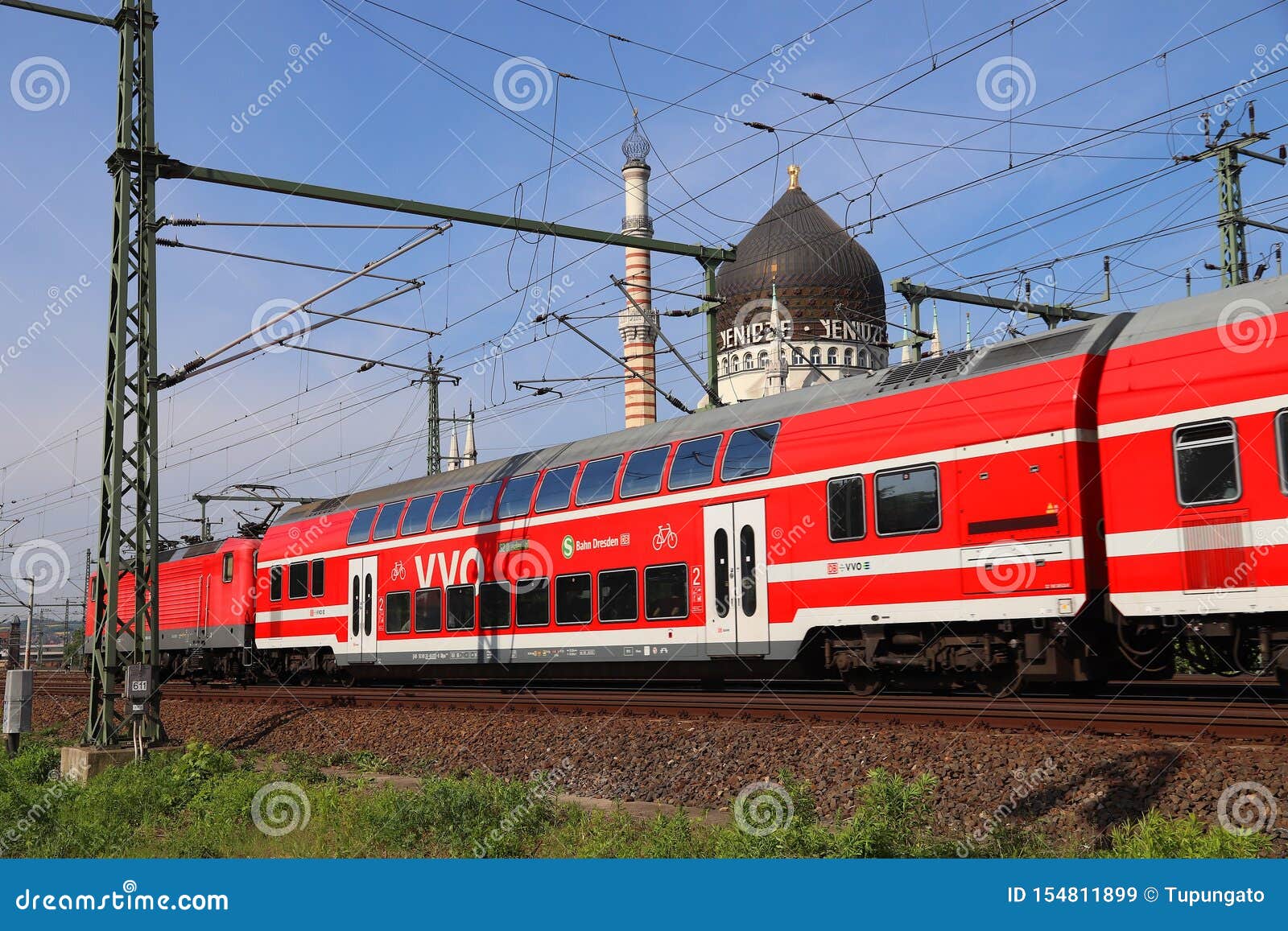 Germany train editorial stock image. Image of rail, transport - 154811899