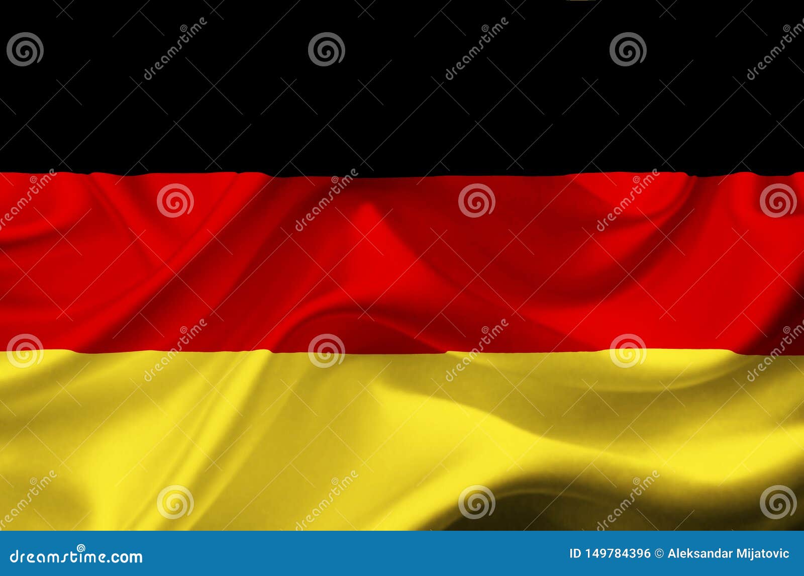 Germany waving flag stock illustration. Illustration of flag - 149784396