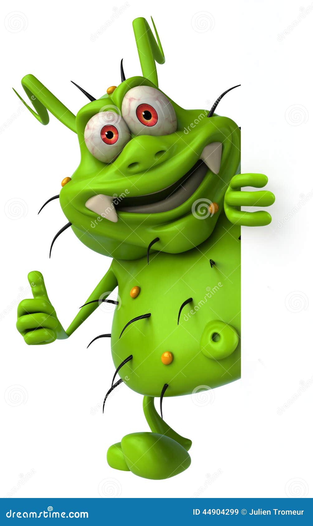 Germe di divertimento illustrazione di stock. Illustrazione di microbo ...