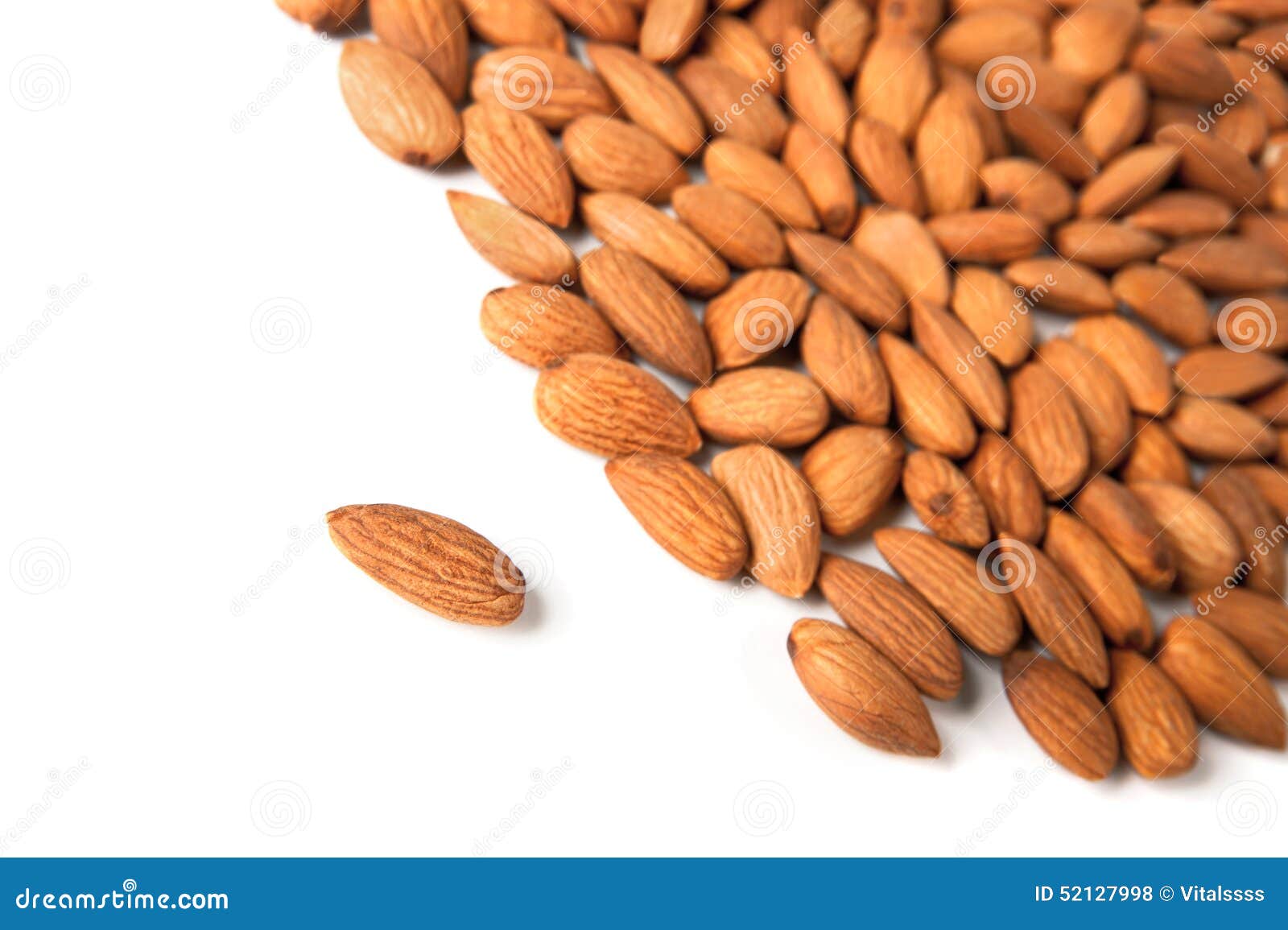 Germen De Las Almendras Nuts Foto de archivo - Imagen de cierre, seco ...