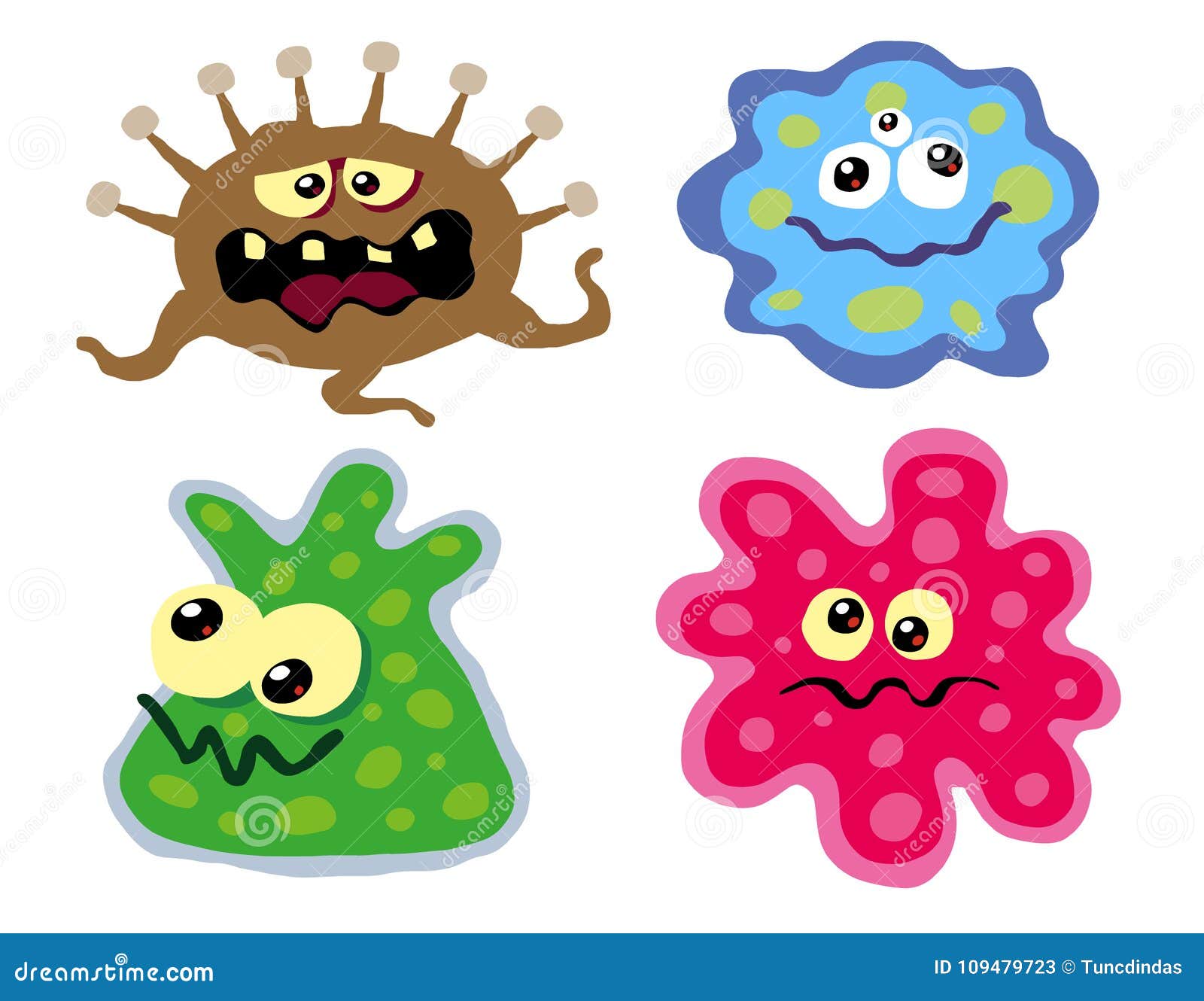 GERMES 03 DE VIRUS illustration de vecteur. Illustration du anomalie ...