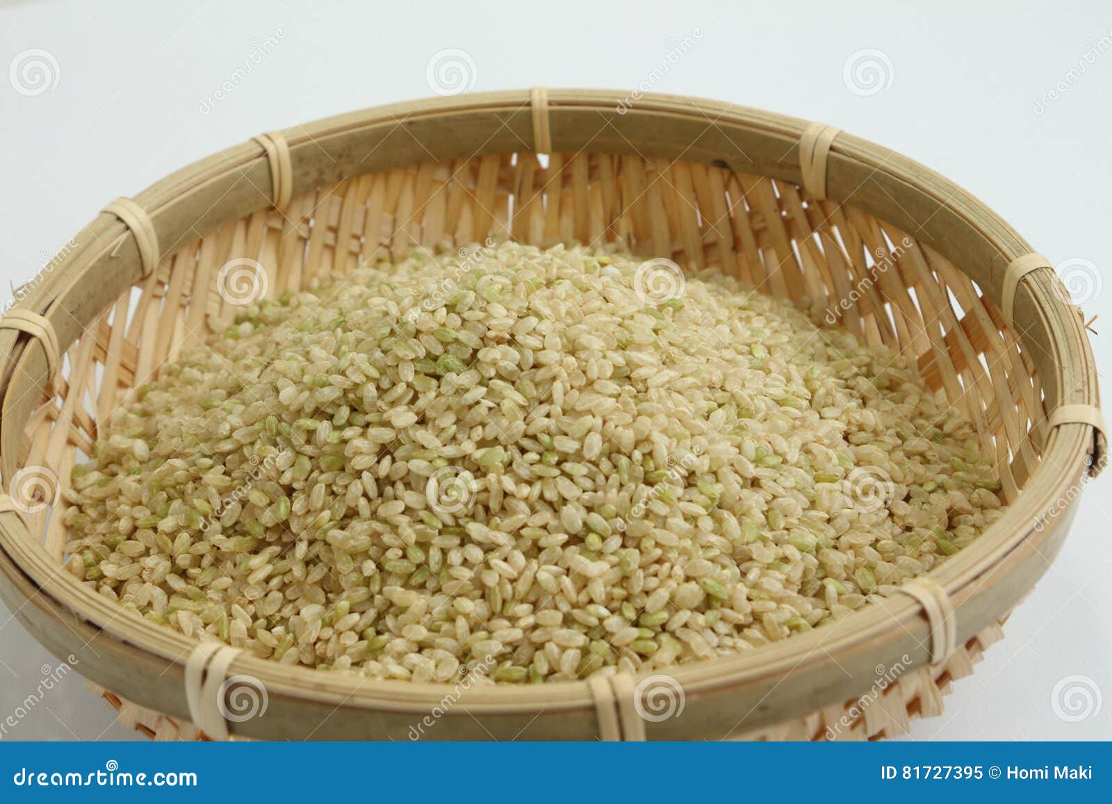 Germinated brown rice stock image. Image of unpolished - 81727395