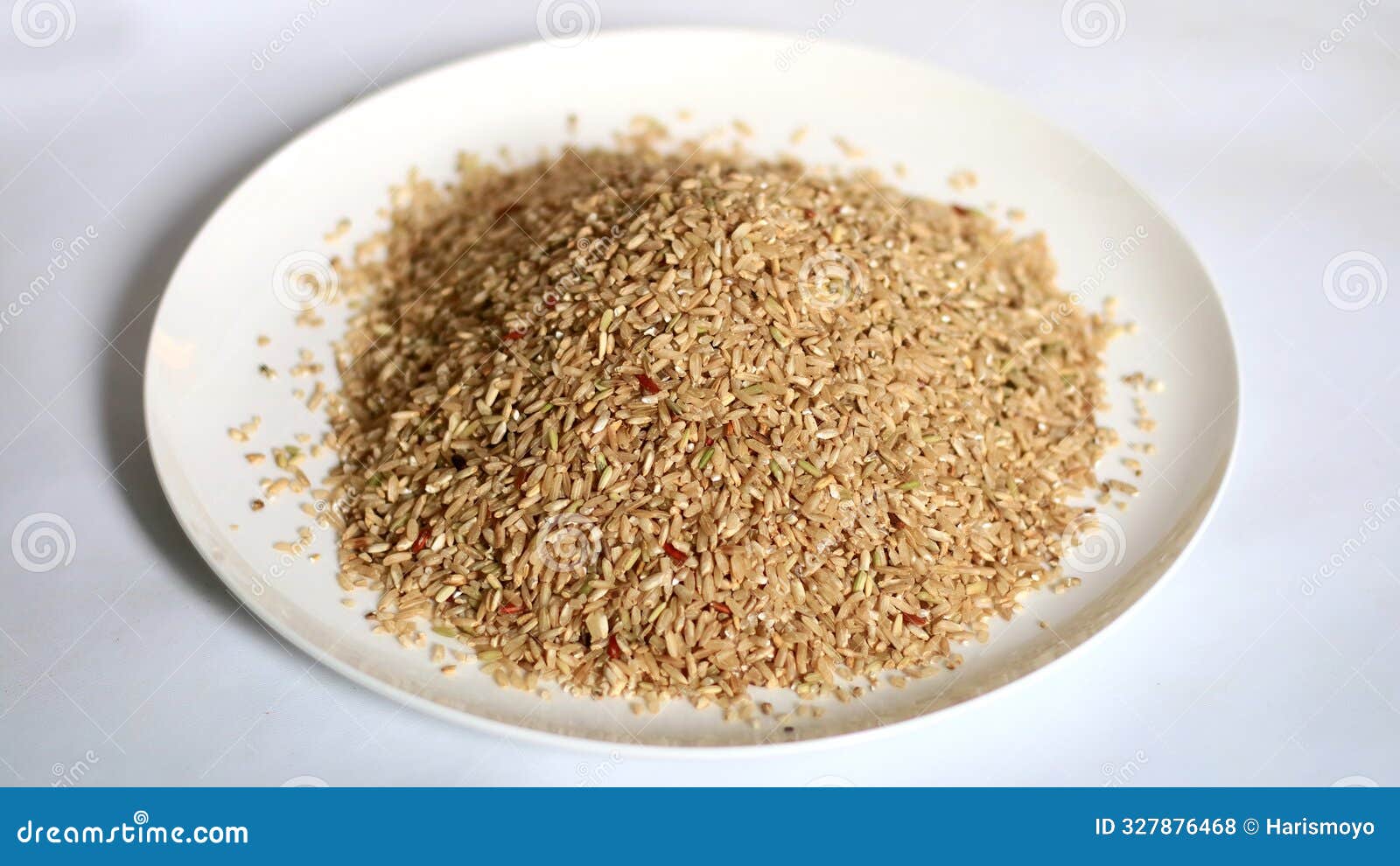 Germinated brown rice stock photo. Image of healthy - 327876468