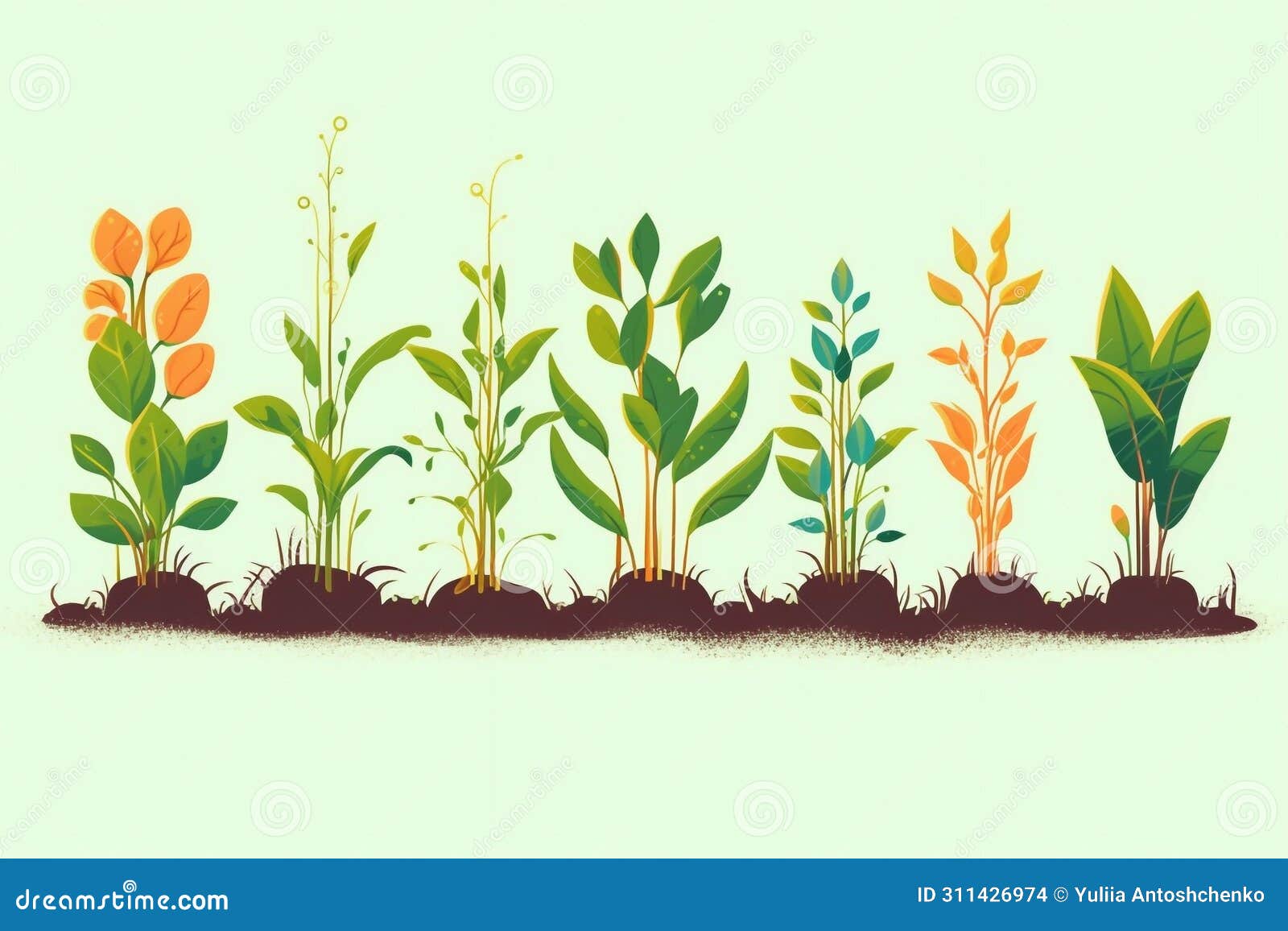 Germinated Sprouts. the Initial Stage of Development. Activity Result ...