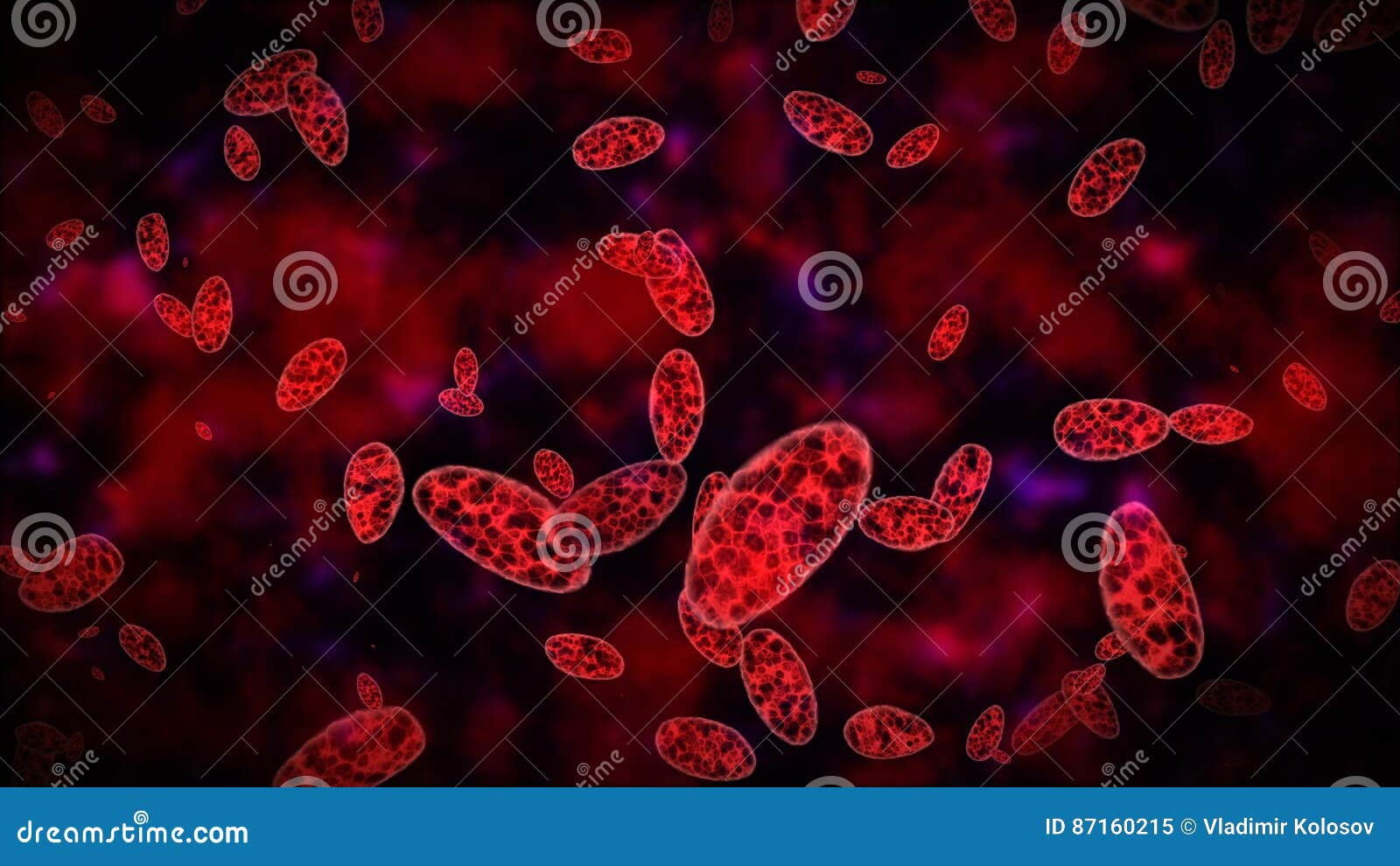 Germs or Bacteria or Microbes Stock Illustration - Illustration of ...