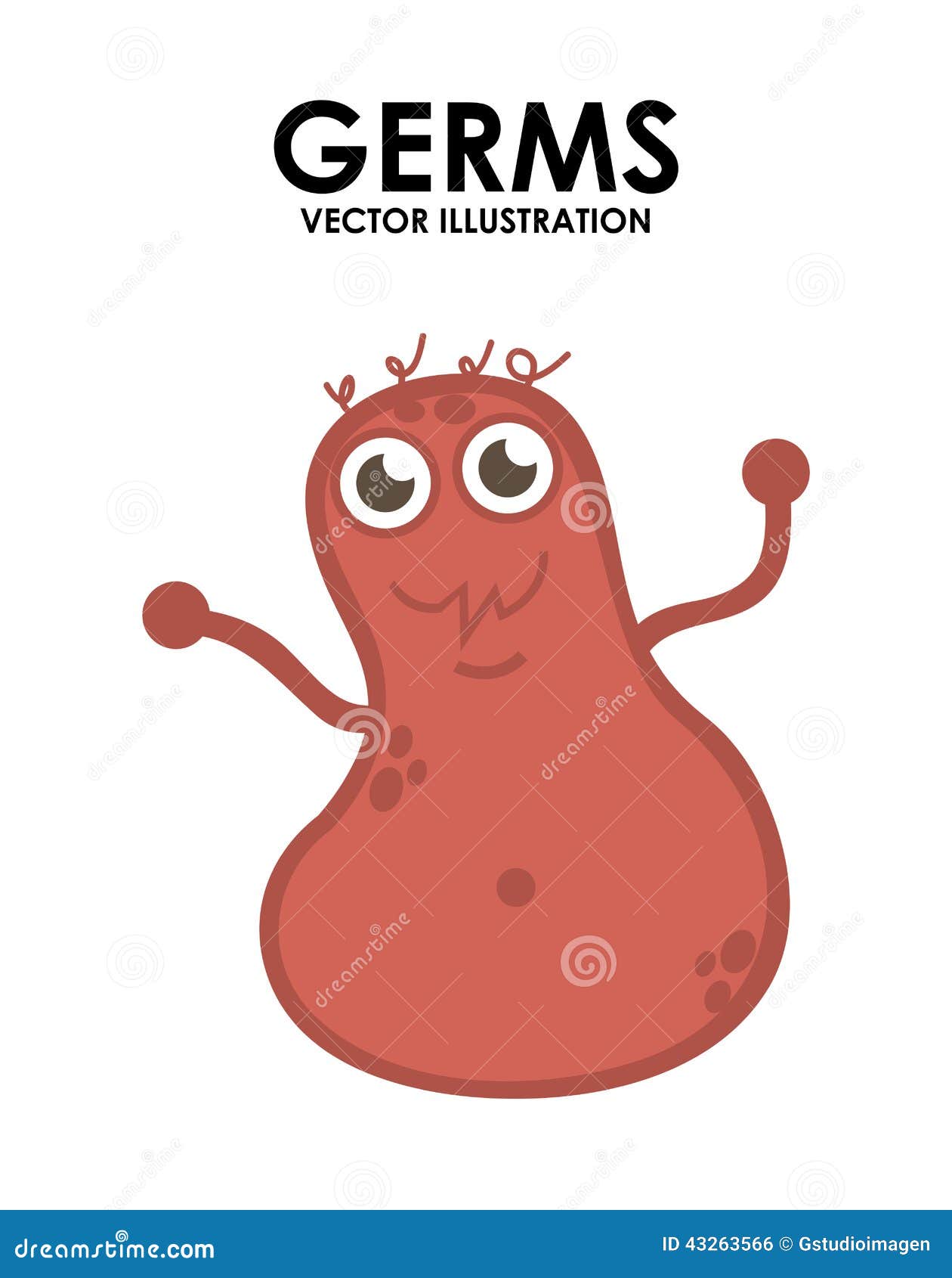 Germs design stock vector. Illustration of parasitic - 43263566