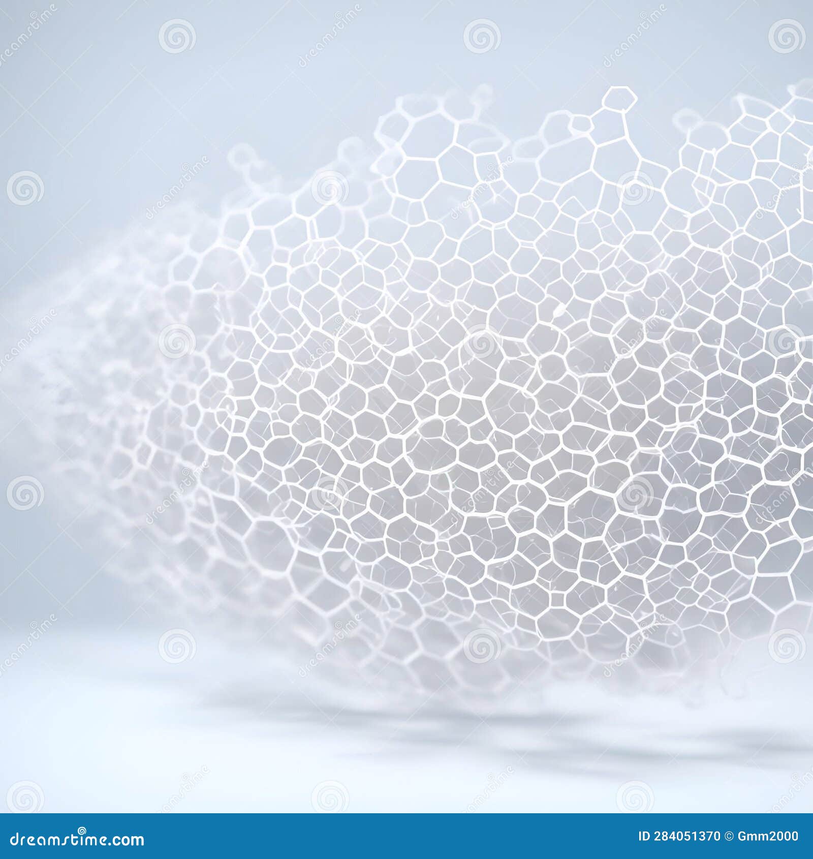 Germs Virus Bacteria Molecule Bubble Structure Hi Tech Background ...