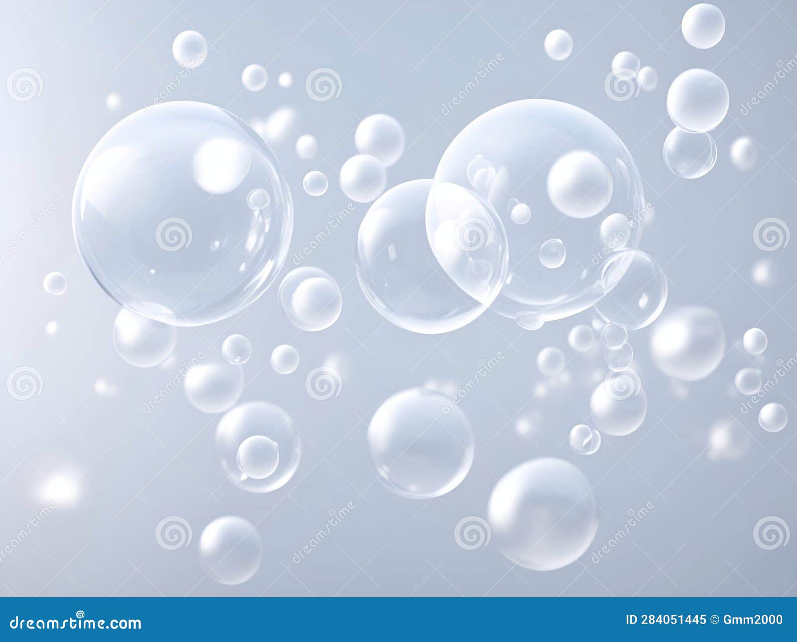 Germs Virus Bacteria Molecule Bubble Structure Hi Tech Background ...