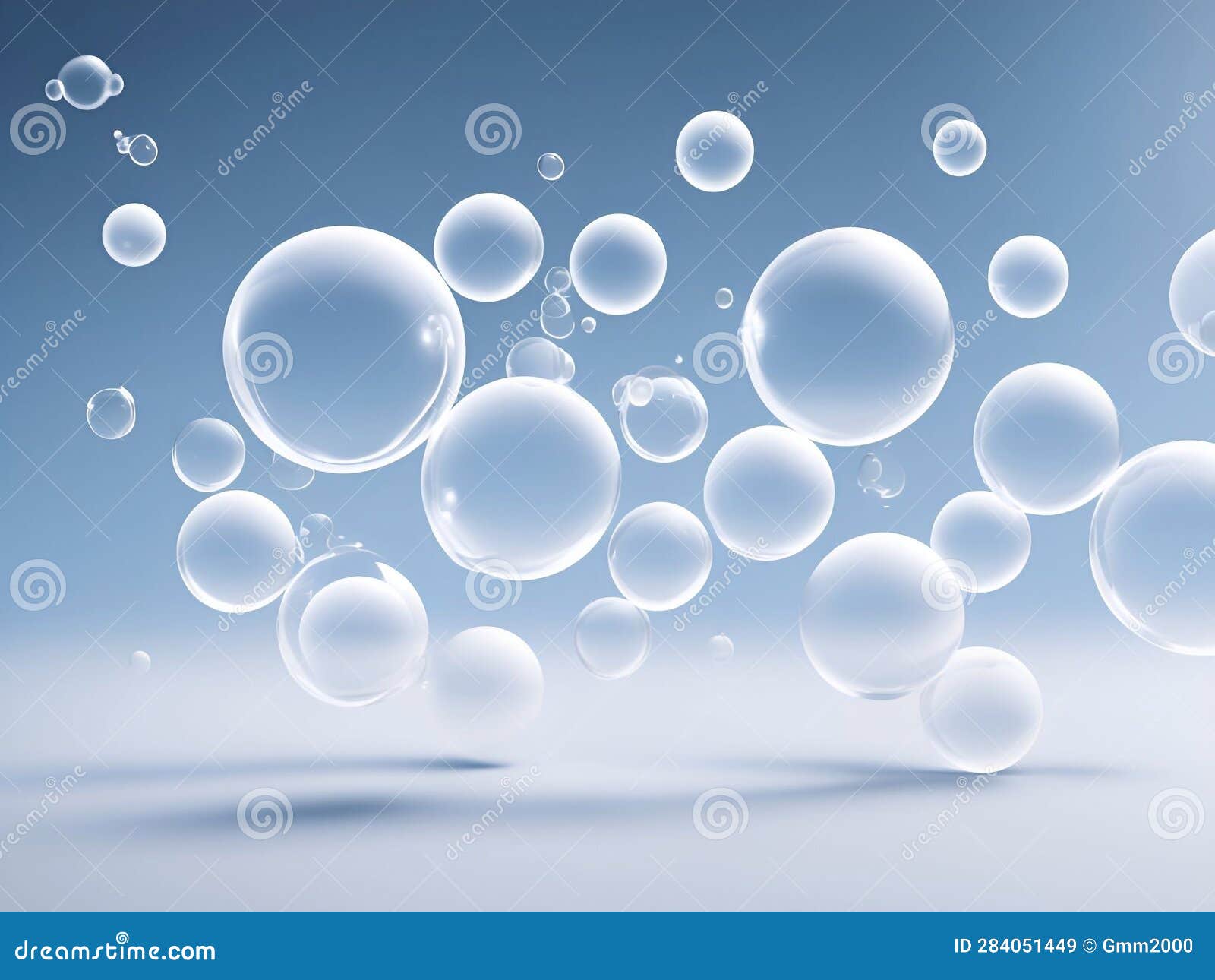 Germs Virus Bacteria Molecule Bubble Structure Hi Tech Background ...