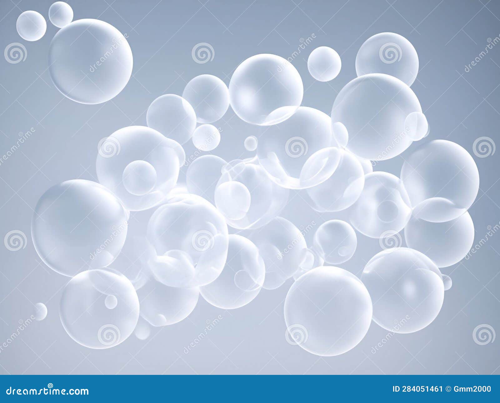 Germs Virus Bacteria Molecule Bubble Structure Hi Tech Background ...