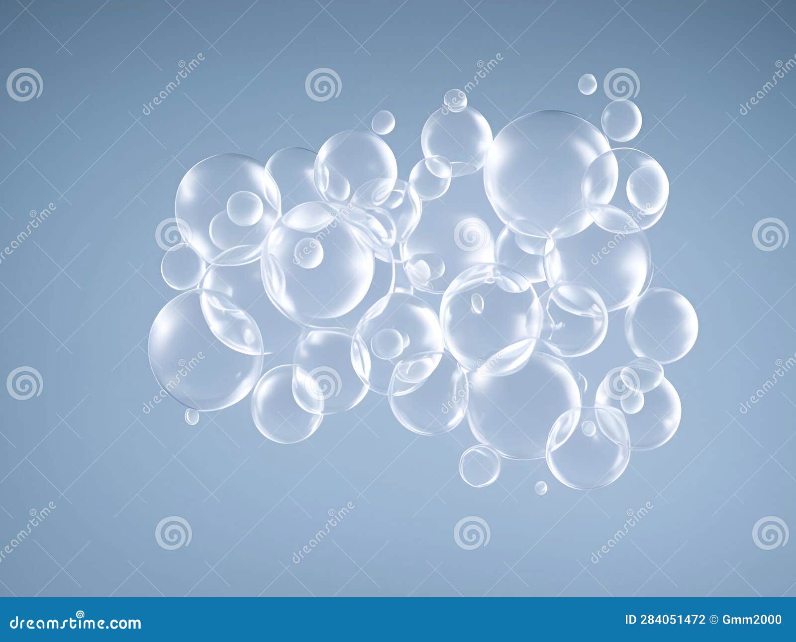 Germs Virus Bacteria Molecule Bubble Structure Hi Tech Background ...