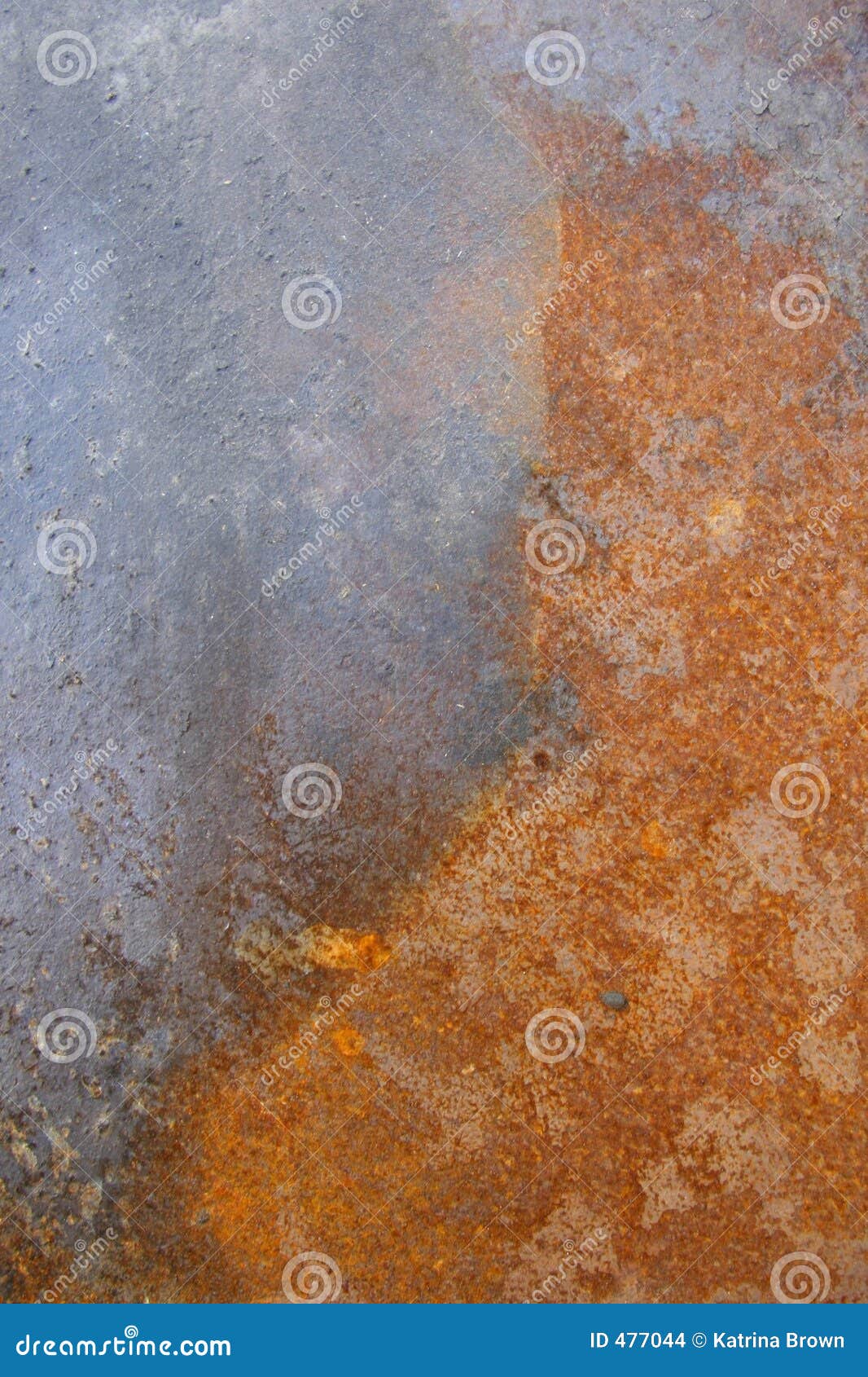 Geroest Bijtend Metaal Met De Verf Van De Schil Stock Foto - Image of ...