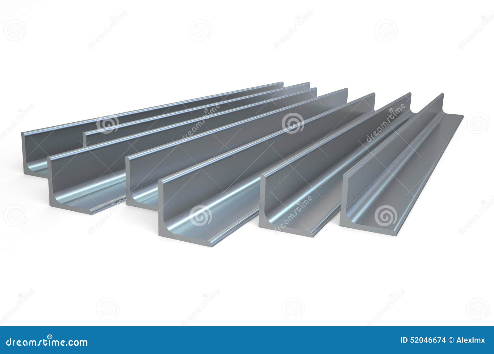 Gerollte Metalll-stange, Winkel Stock Abbildung - Illustration von ...