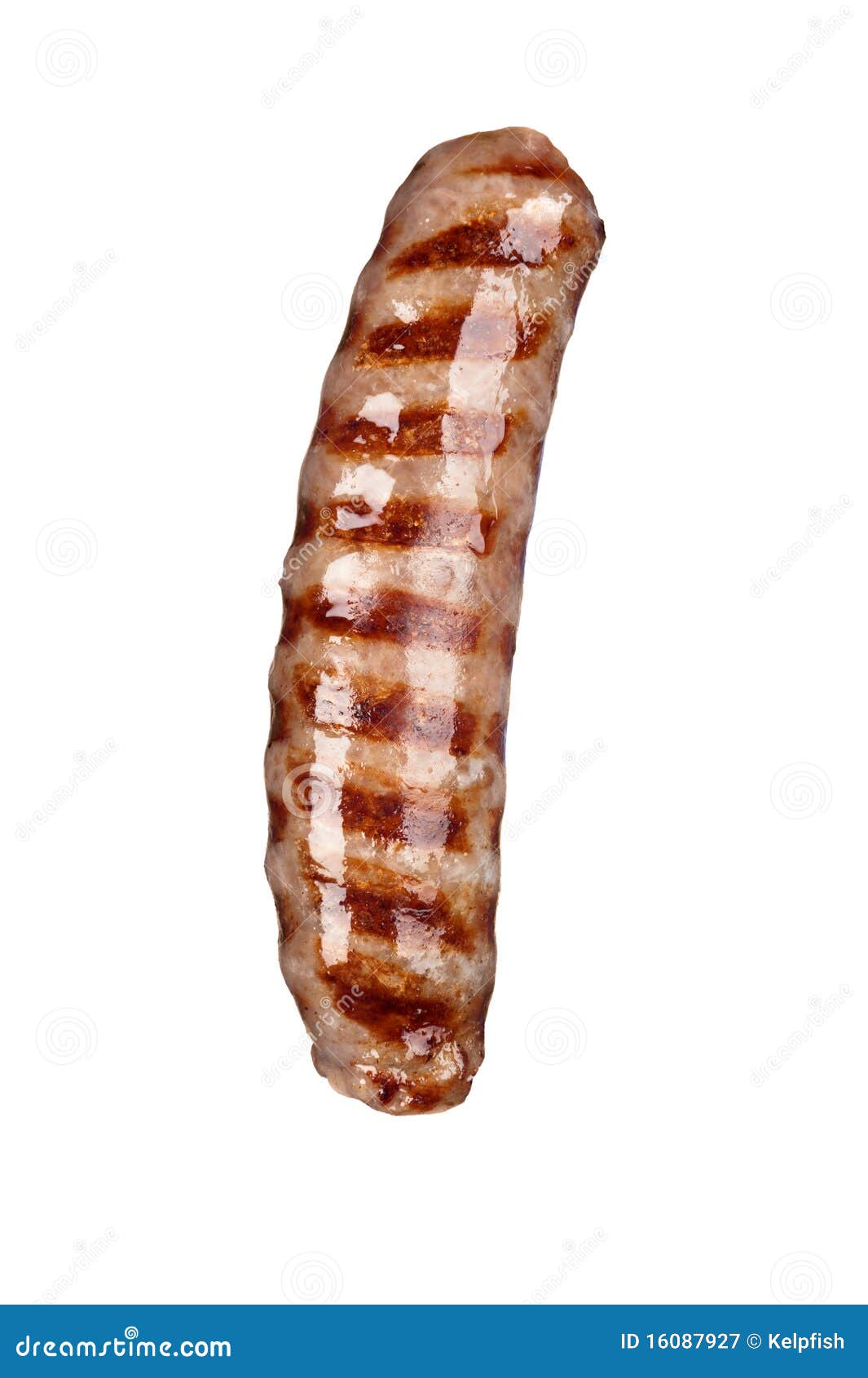 Geroosterde braadworst stock afbeelding. Image of bereid - 16087927