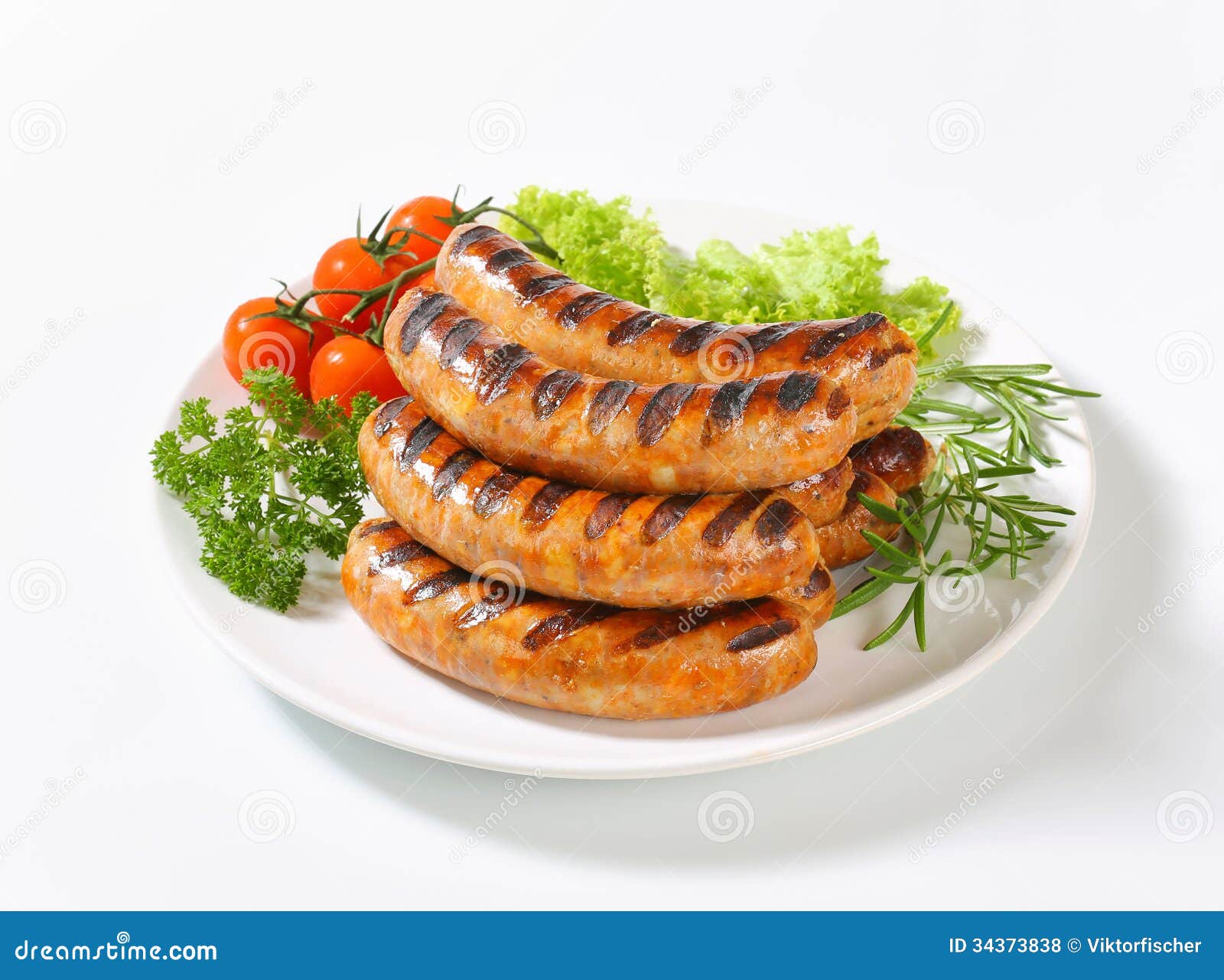 Geroosterde braadworsten stock foto. Image of vlees, braadworst - 34373838