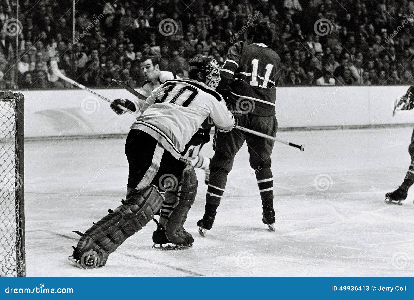 Gerry Cheevers fotografia stock editoriale. Immagine di portiere - 49936413