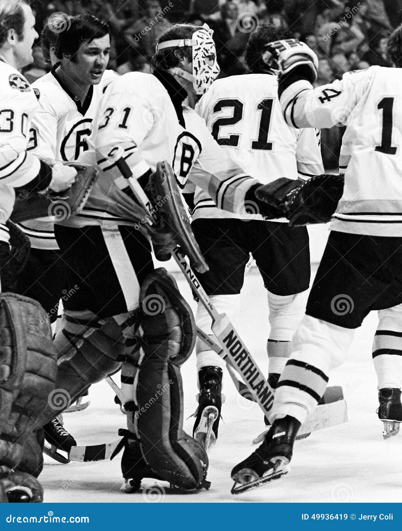 Gerry Cheevers immagine stock editoriale. Immagine di johnny - 49936419