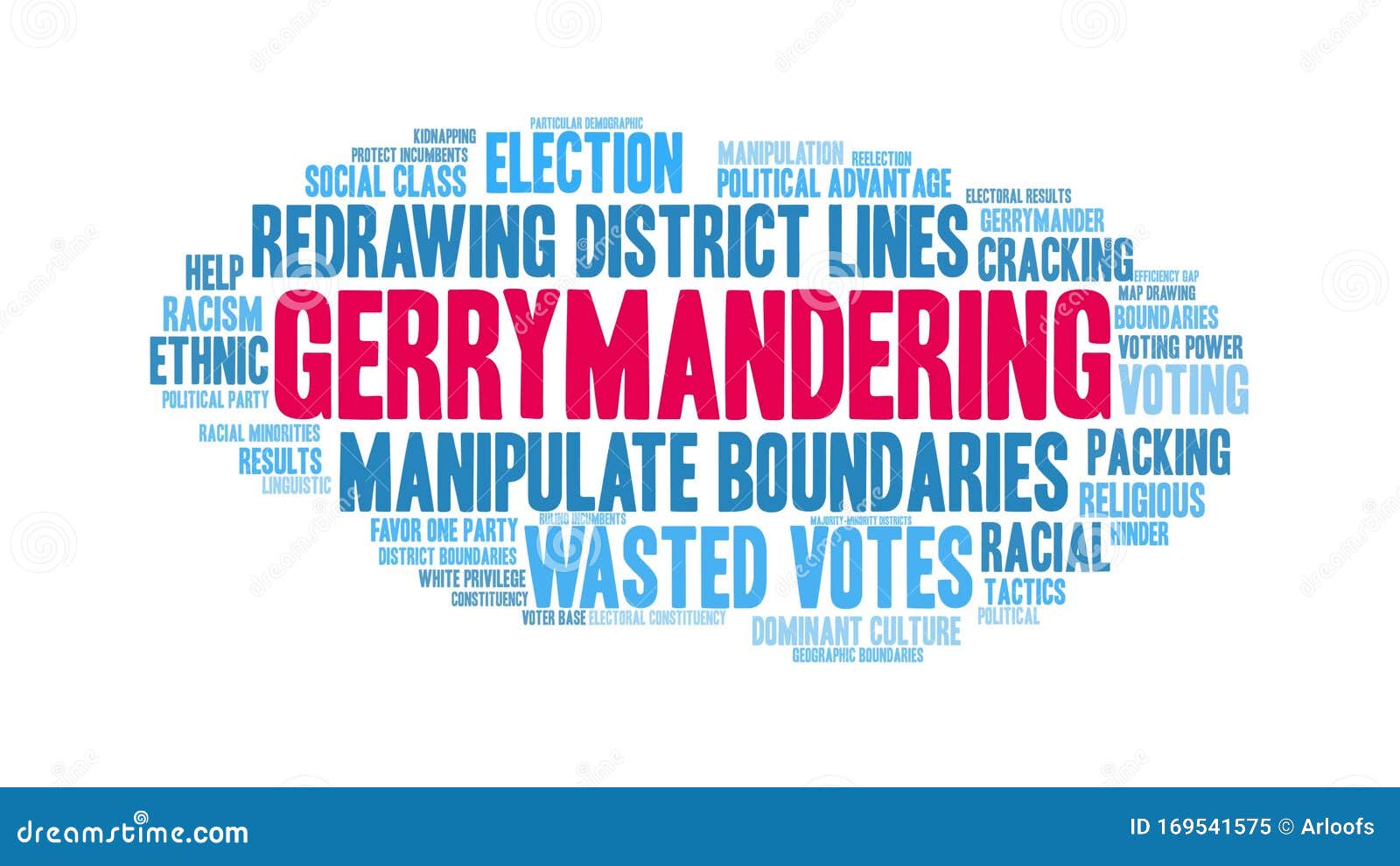Gerrymandering Animated Word Cloud Stock Video - Video of background ...