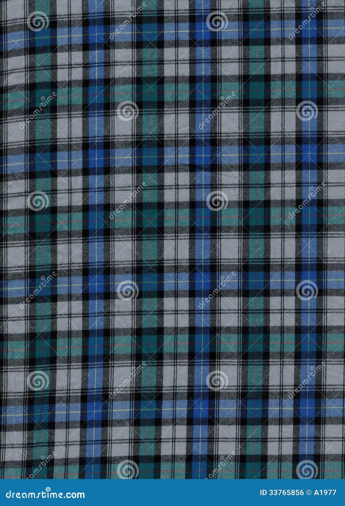 Geruit Schots wollen stof stock foto. Image of dekking - 33765856