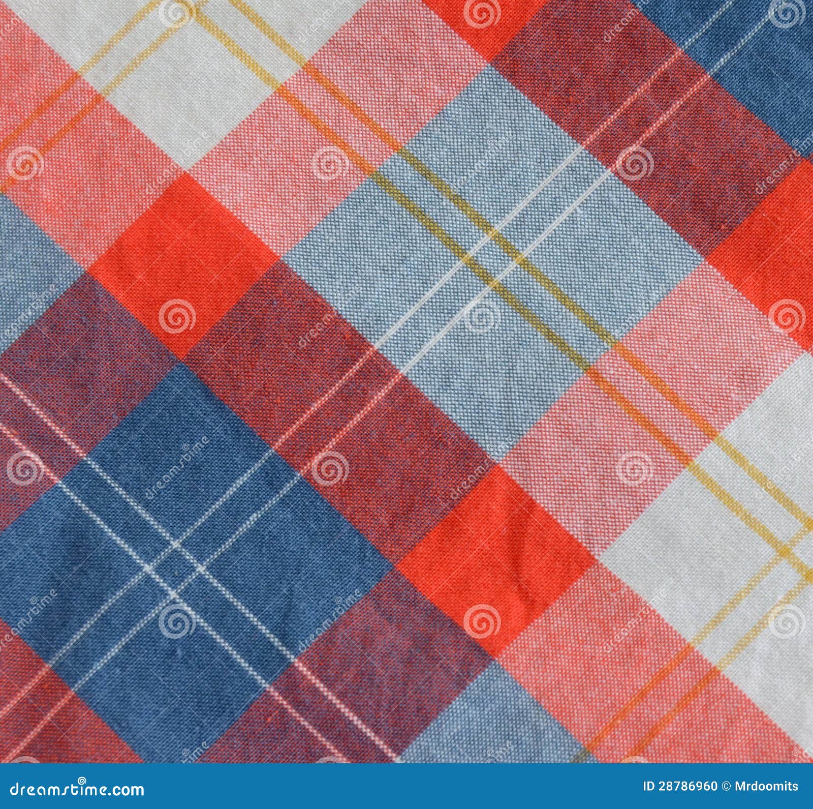 Geruite Stof stock foto. Image of materiaal, patroon - 28786960