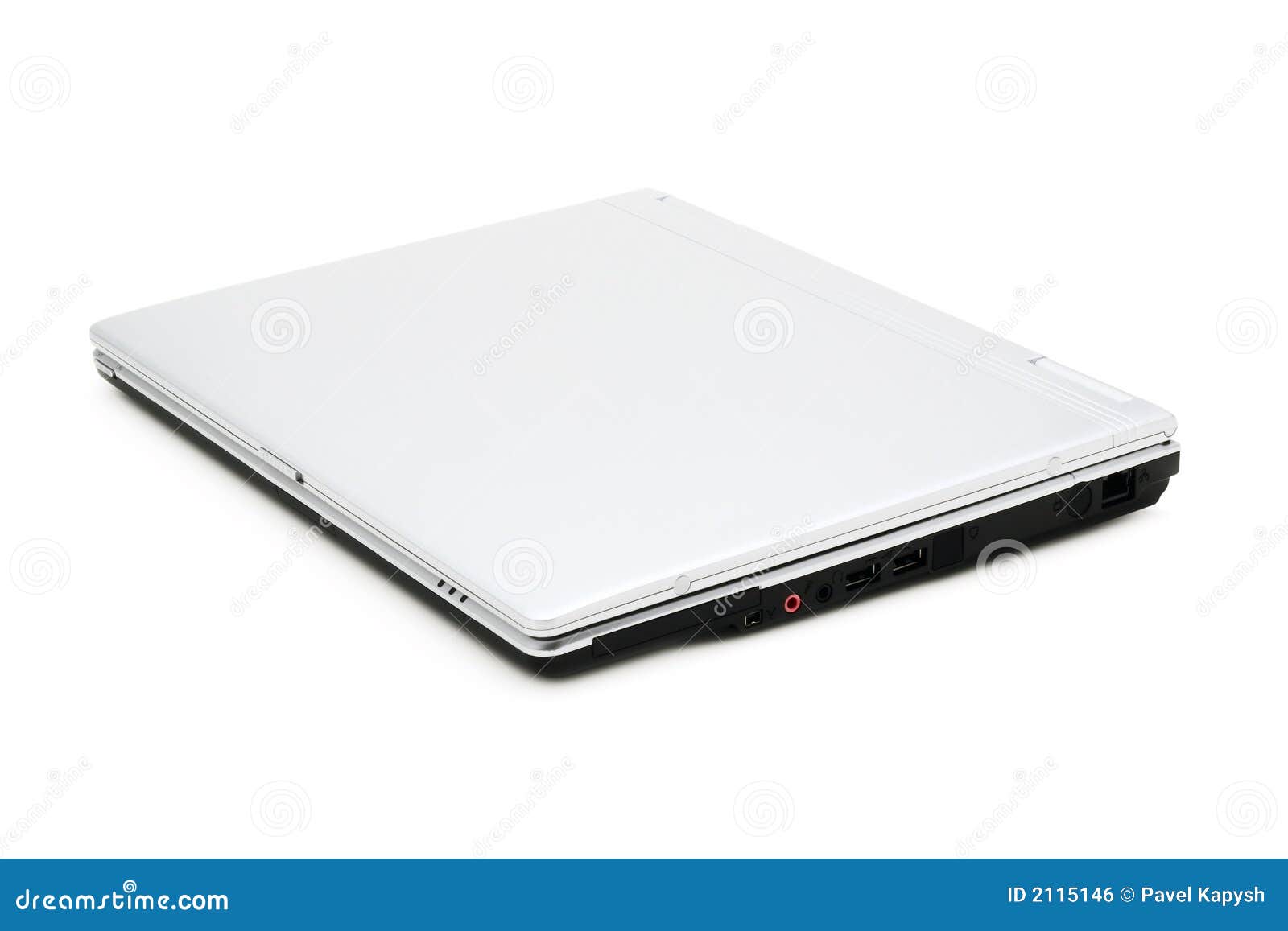 Geschlossener Laptop (getrennt) Stockfoto - Bild von computer ...