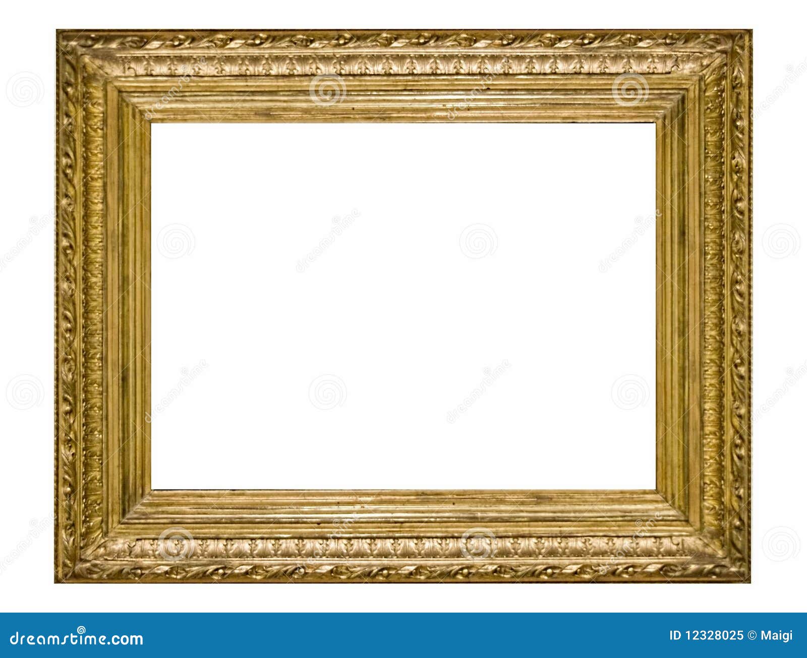 Gesierde Omlijsting stock afbeelding. Image of goud, verfraai - 12328025