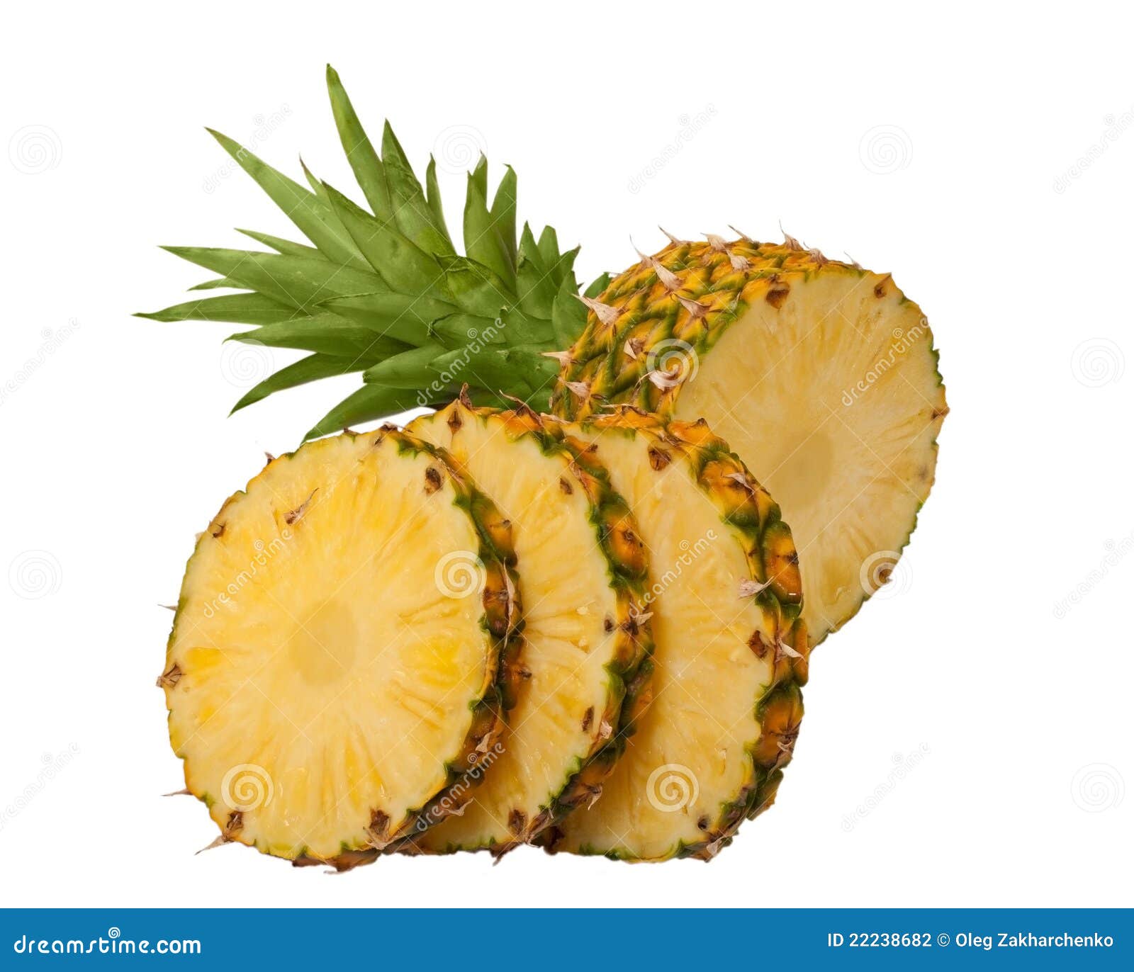 Gesneden ananas stock foto. Image of gezond, markt, stuk - 22238682
