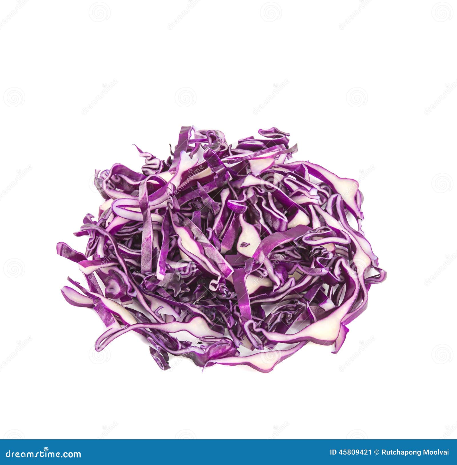 Gesneden Rode Die Kool Op Wit Wordt Geïsoleerd Stock Afbeelding - Image ...