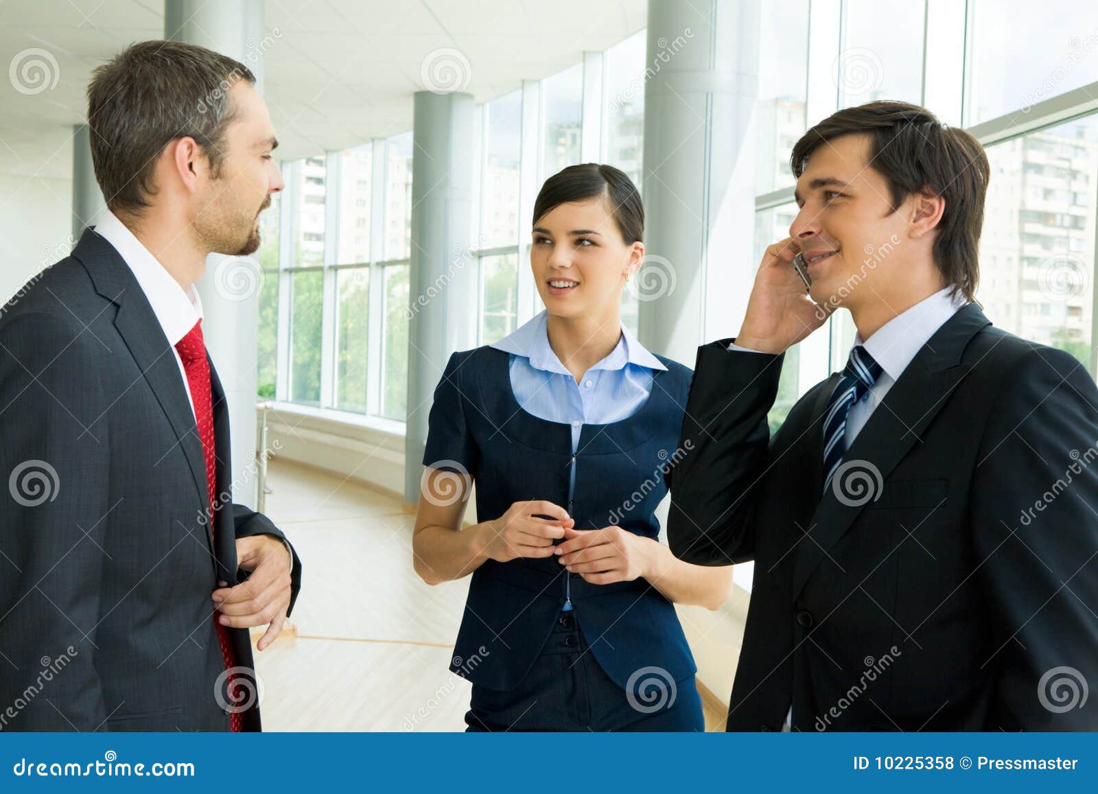 Gesprek stock foto. Image of carrière, deskundigheid - 10225358