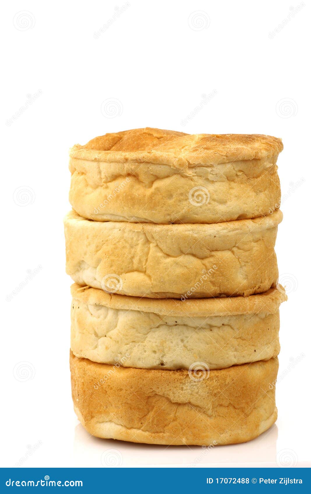 Gestapeld Traditioneel Nederlands Brood Stock Foto - Image of gebakken ...